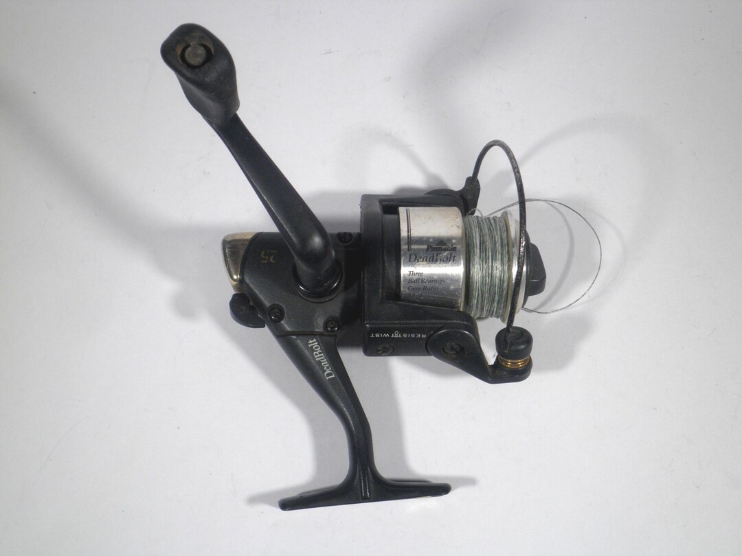 Vintage Pinnacle 25 Deadbolt Spinning Fishing Reel - Etsy