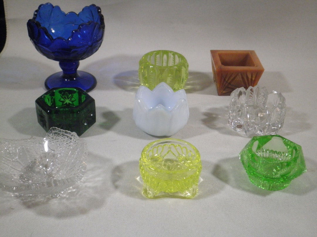 Vintage Salt Dip Selection Grouping - Etsy
