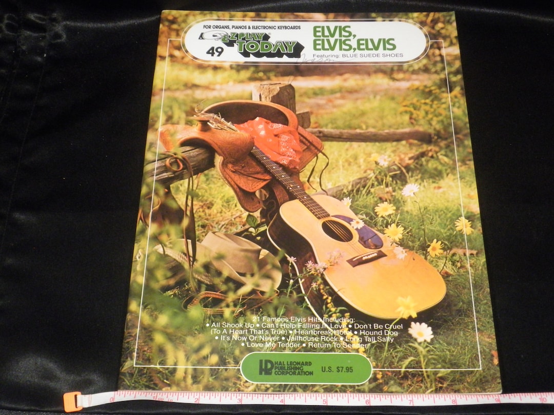 Elvis, Elvis, Elvis EZ Play Today 1975 - Etsy