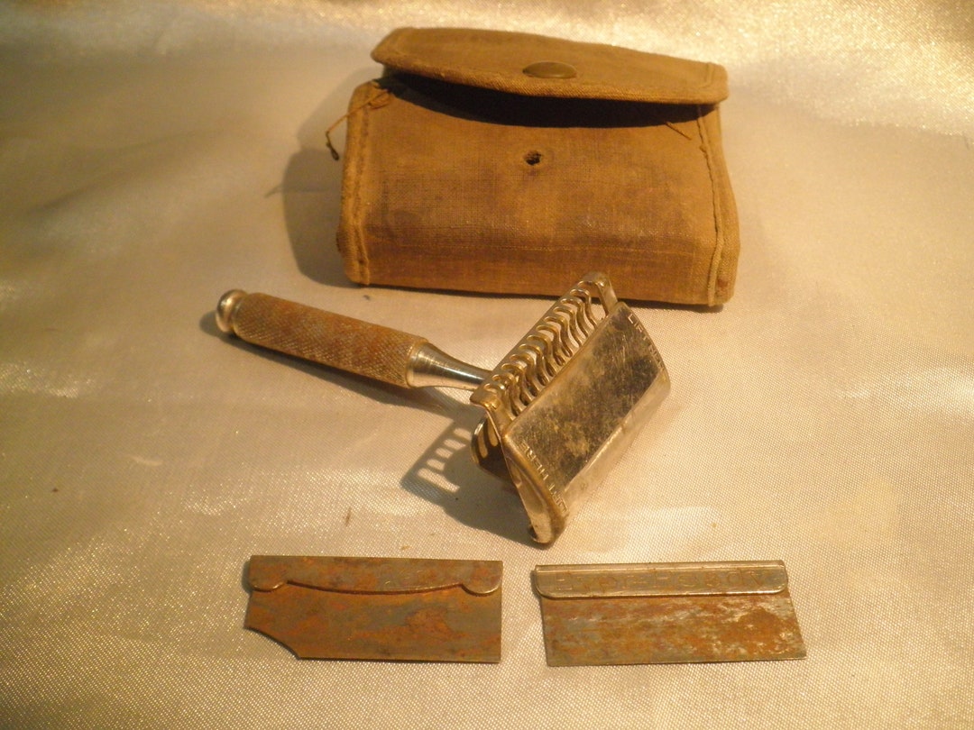 1914 Ever Ready American Safety Razor WWI Navy Sailor Shaving Kit - Etsy
