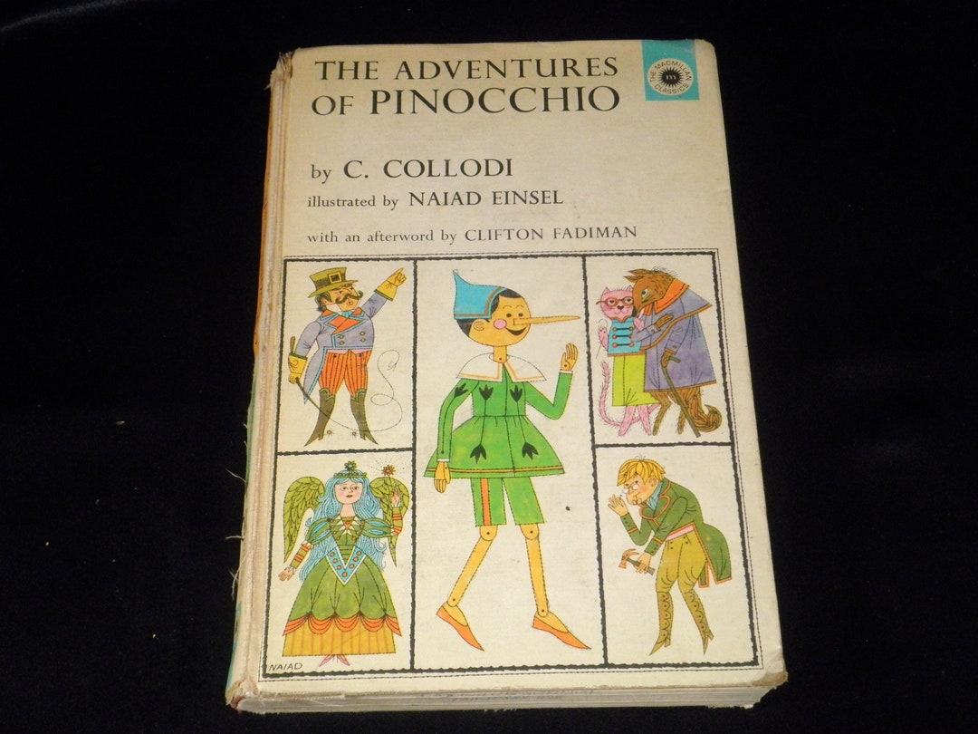 The Adventures of Pinocchio C. Collodi 1963 First Printing Macmillan ...