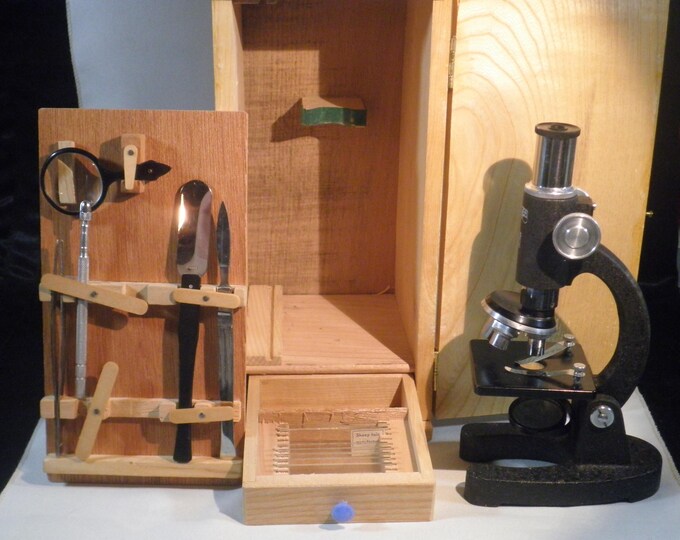 Vintage Hi-power Japan Microscope Kit 100 to 300 Power - Etsy