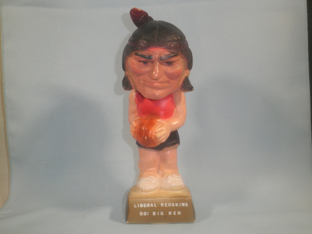 1968 Moro Native American Liberal, Kansas High School Vinyl Mascot ...