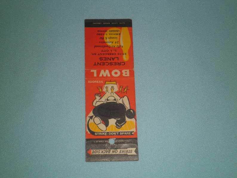 Vintage Spot Striker Matchbook Covers - Selection Listing - Etsy