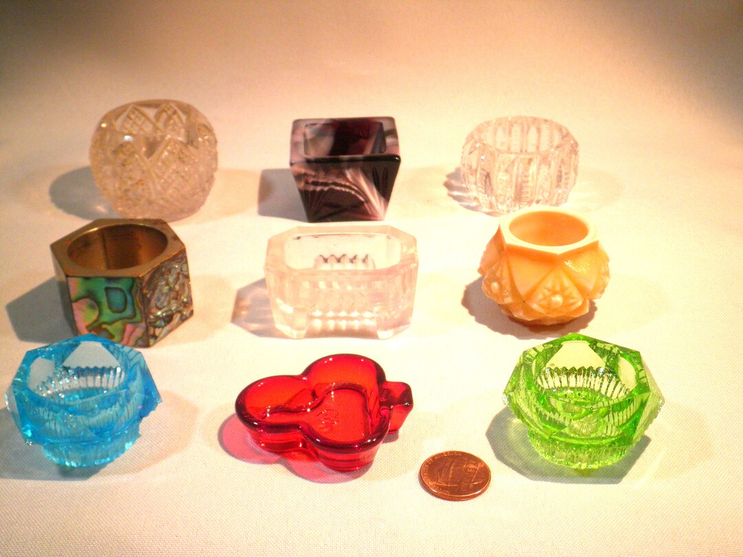 Vintage Salt Dip Selection Grouping - Etsy