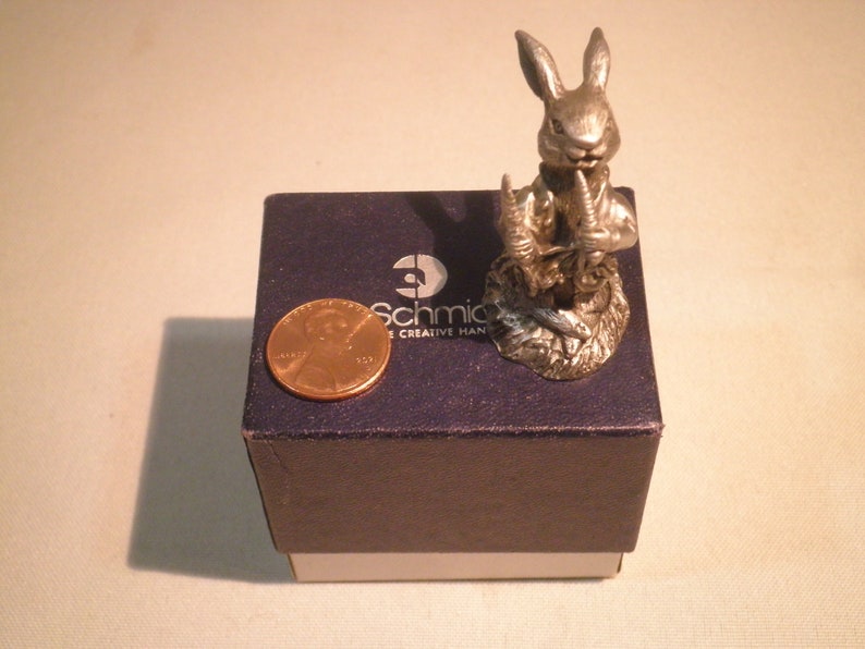 Schmid 1981 Fine Pewter Peter Rabbit Figurine - Etsy