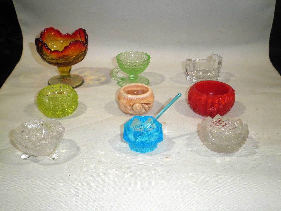 Vintage Salt Dip Selection Grouping - Etsy