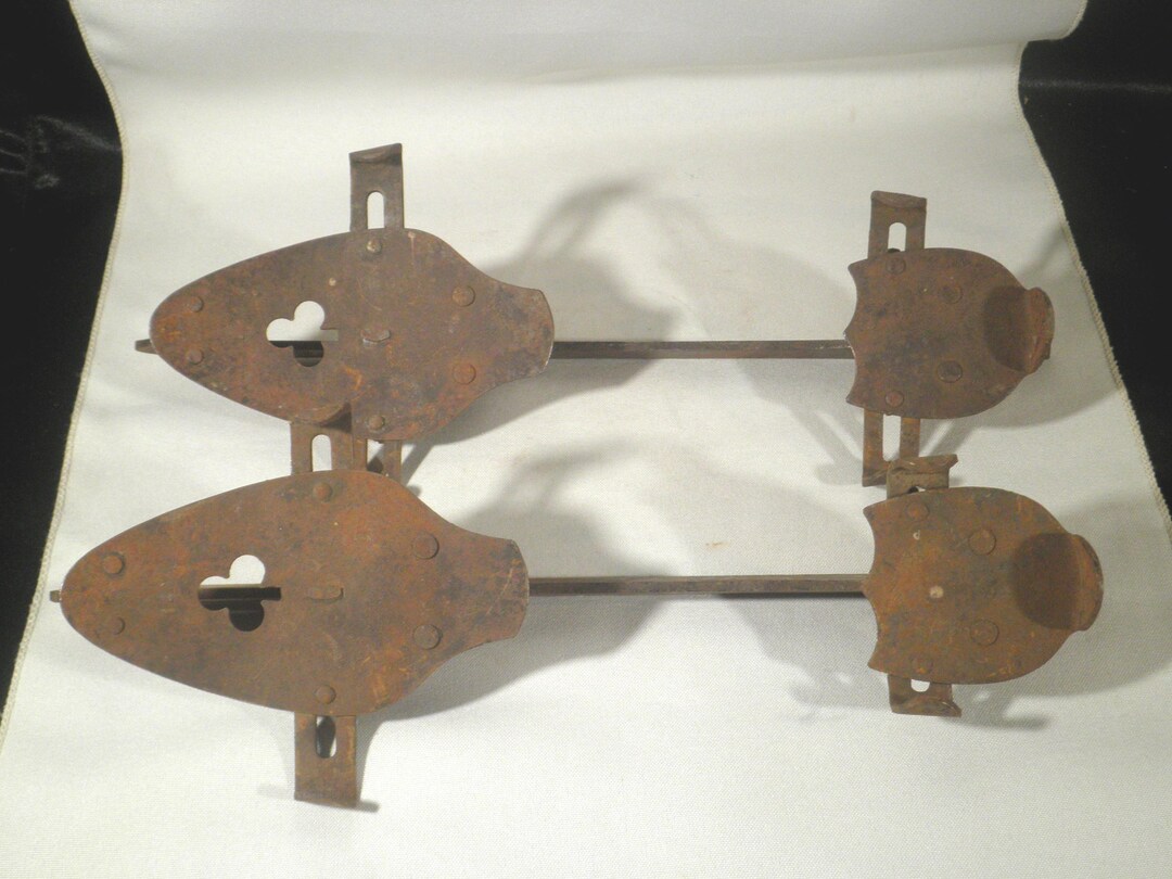 Antique Metal Adjustable Ice Skates - Etsy