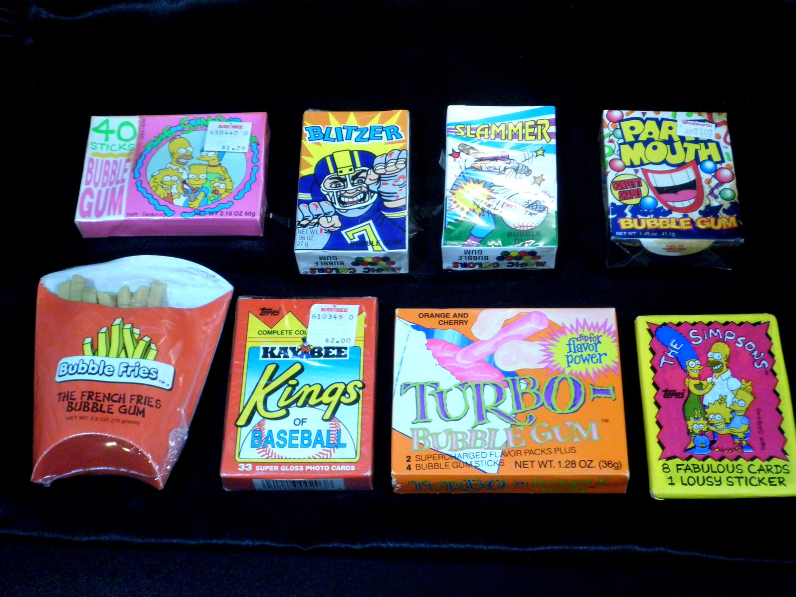 Sélection vintage gum collector packs des années 1980 Scellé | Etsy