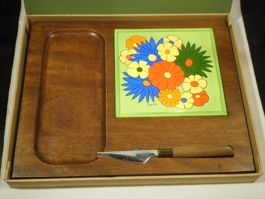 Imperial Deluxe Satin Walnut Hostess Server - Etsy