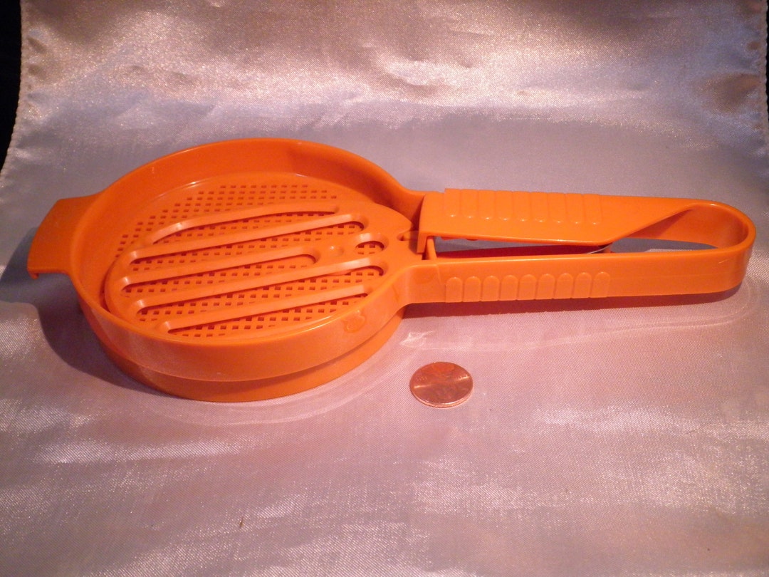 Tupperware Orange 1492 Flour Sifter - Etsy