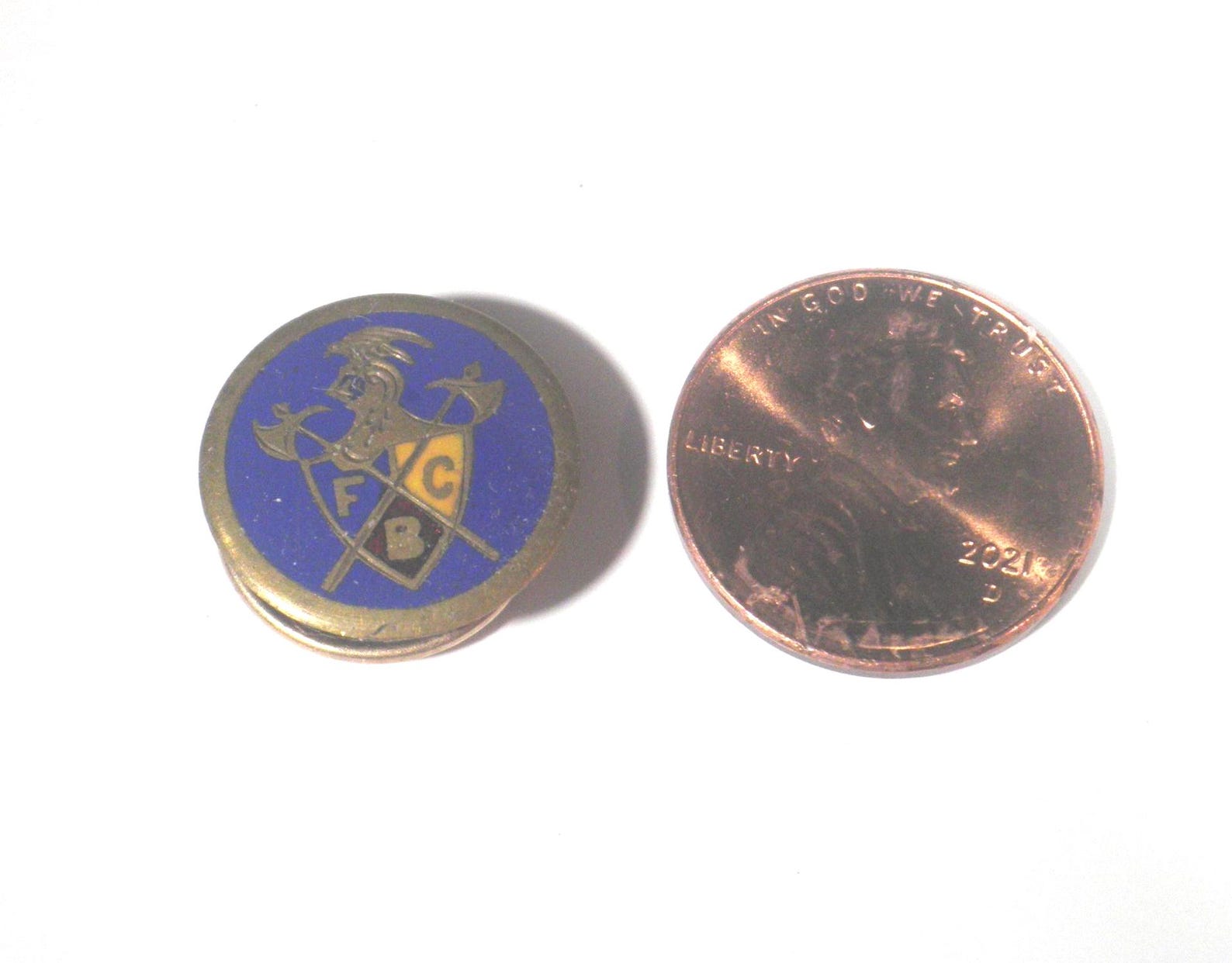 Antique Enamel Lapel Pin Knights of Pythias Gold Shield - Etsy