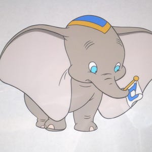 Walt Disney 1941 "dumbo" Limited Edition Animation Serigraph Cel - Etsy