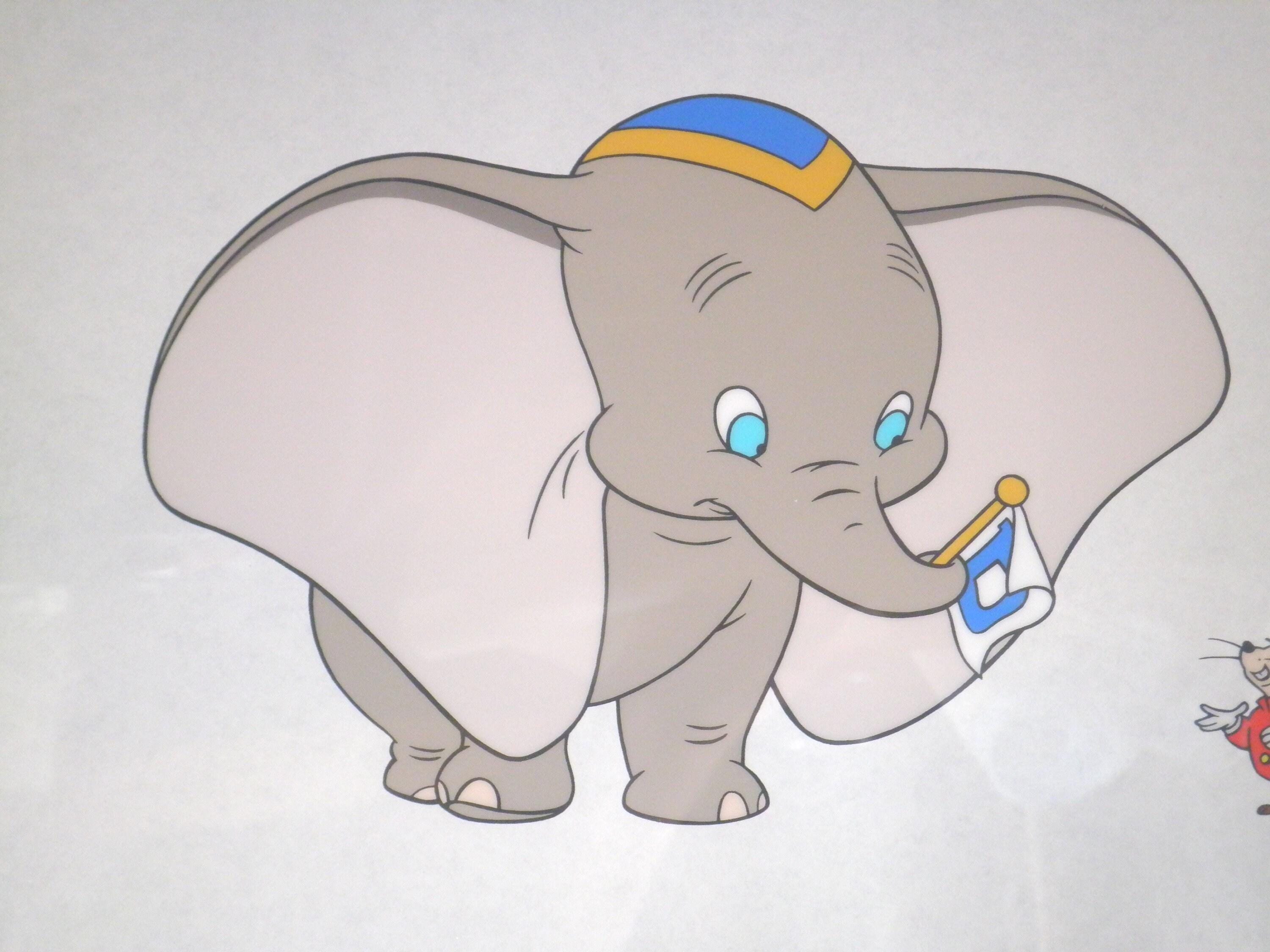 Walt Disney 1941 "dumbo" Limited Edition Animation Serigraph Cel - Etsy