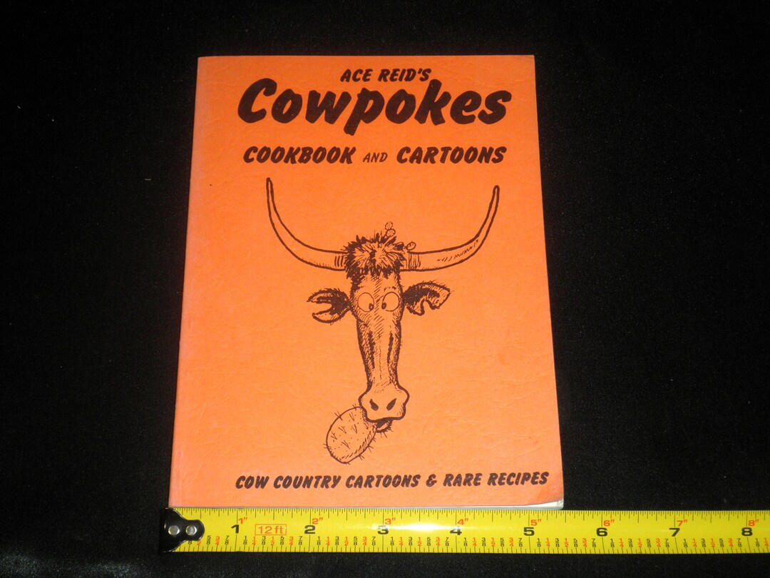 Ace Reid's Cowpokes Cookbook and Cartoons Paperback 1969 Paperback - Etsy