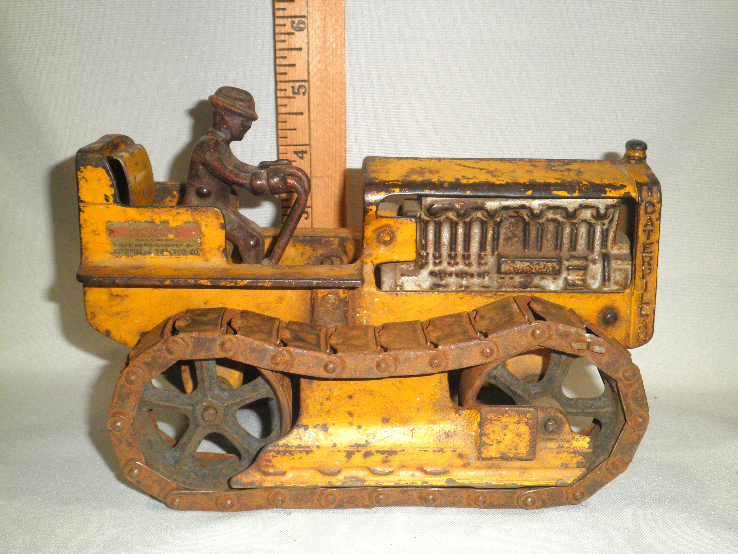 Antique 1925 Arcade International Cast Iron Caterpillar Tractor - Etsy