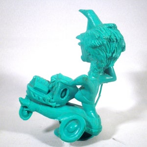 Original 1964 Marx Nutty Mads Figure Aqua Blue Drag Hag Weird Ohs - Etsy
