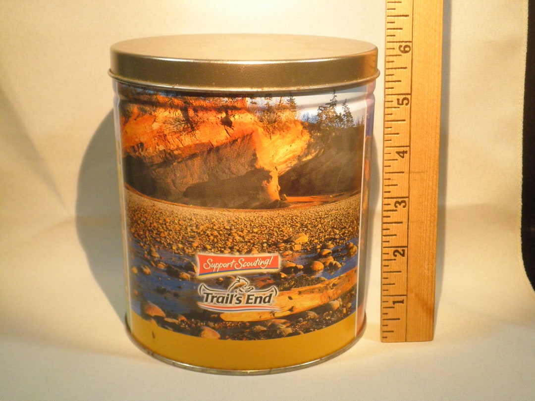 Trail's End Support Scouting! Boy Scouts Popcorn Tin Can - Etsy