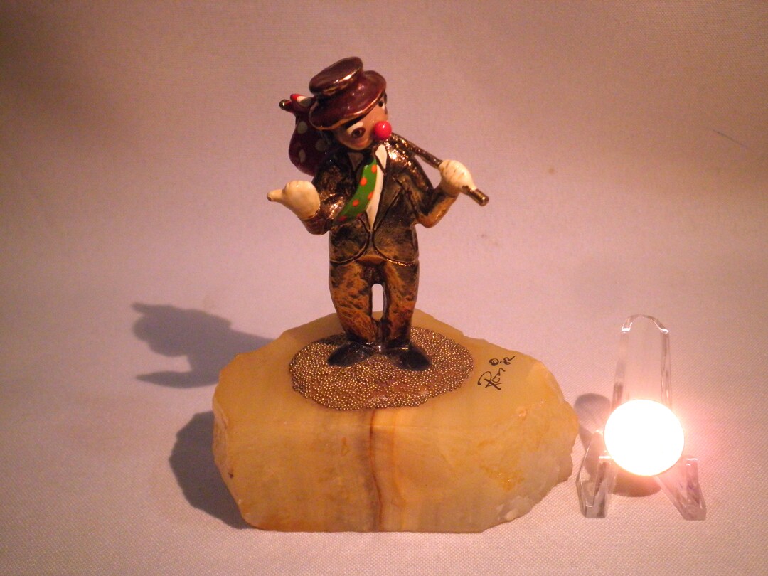 Ron Lee Hitching Hobo Clown 1984 - Etsy