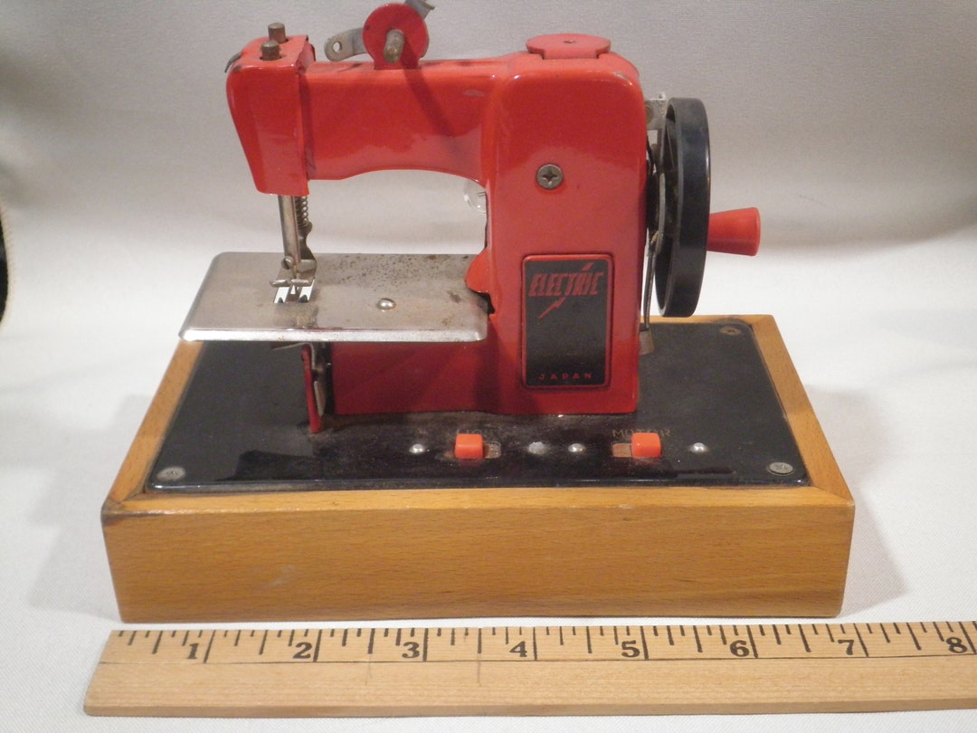 Vintage Electric Little Modiste Mini Sewing Machine Japan - Etsy