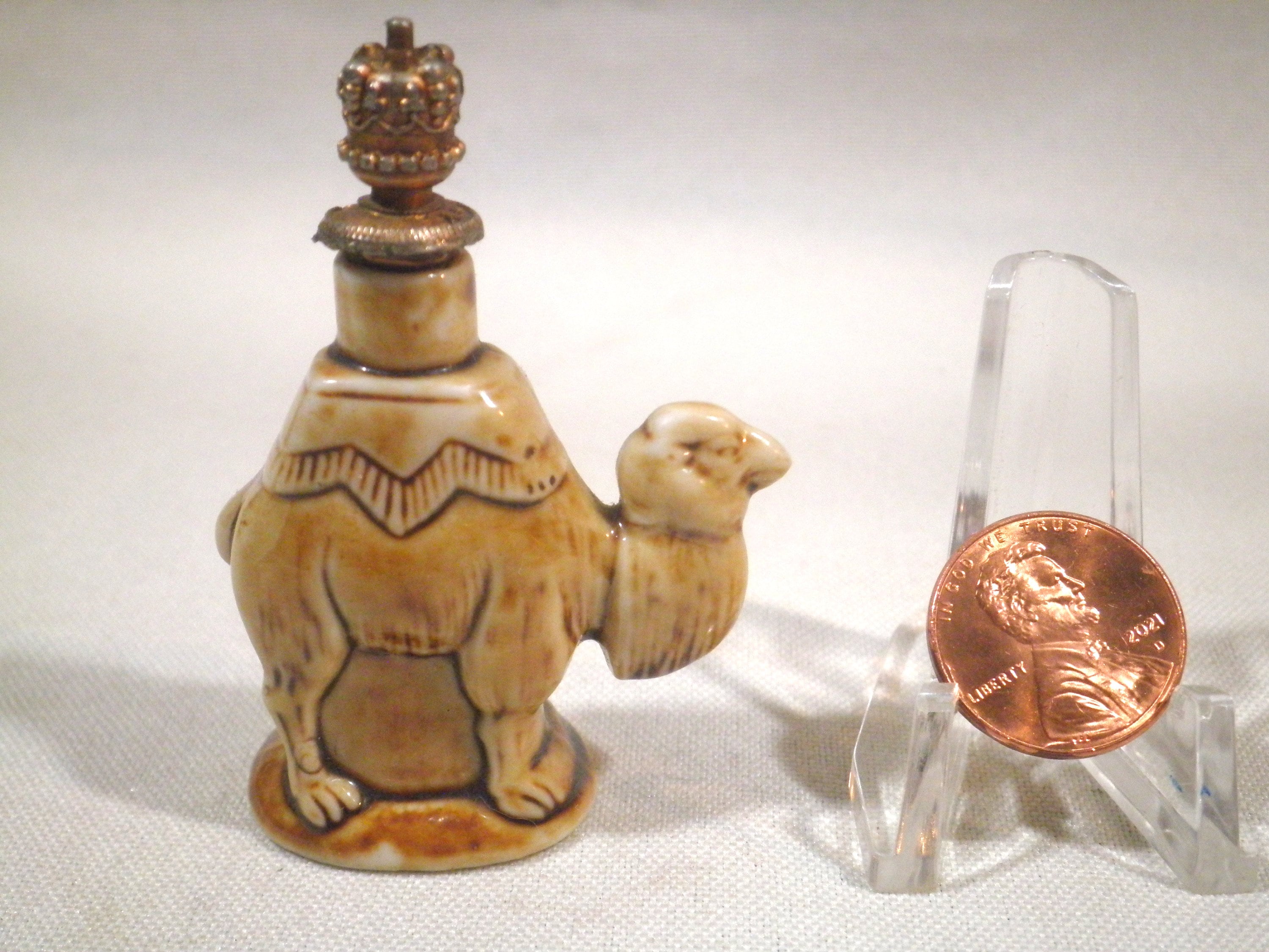 RARE 1930s Schafer Vater Camel Perfume/scent Bottle - Etsy
