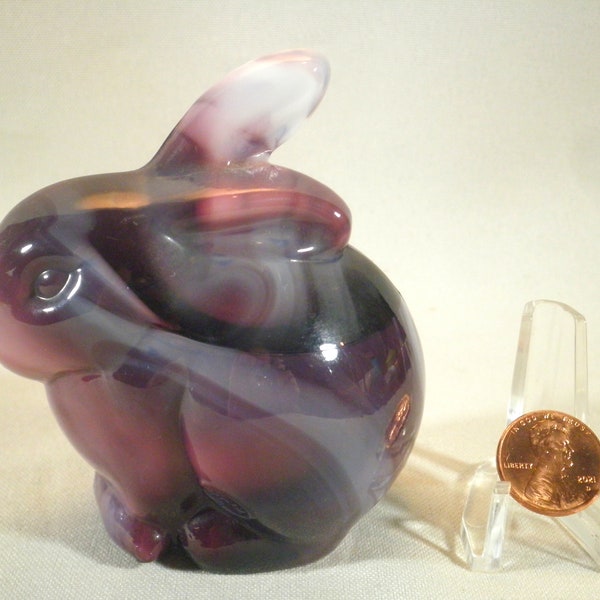 Fenton Bunny Glass - Etsy