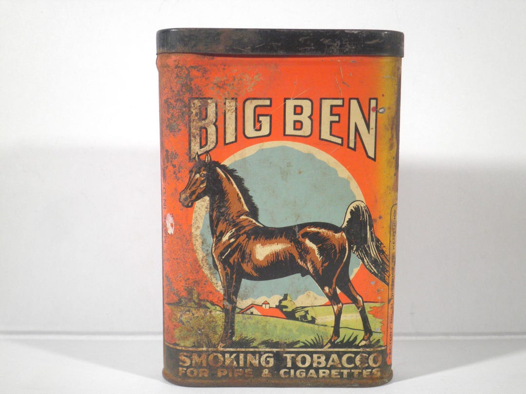 Vintage Big Ben Tobacco Tin - EMPTY - Etsy