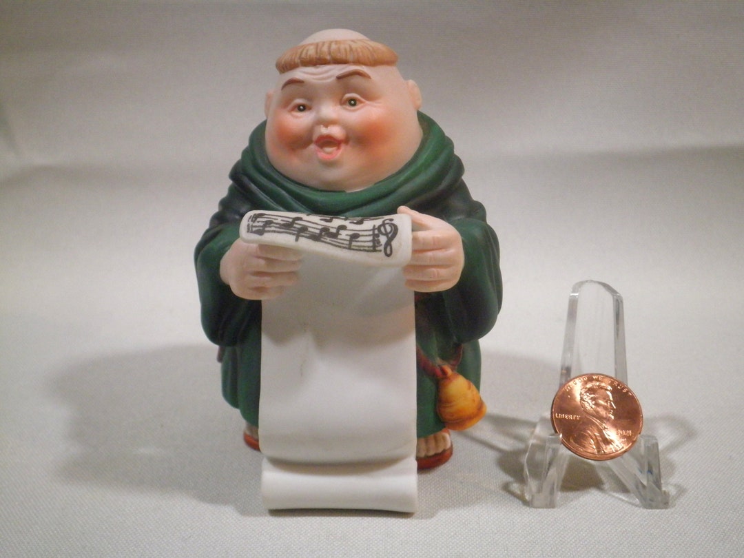Dept 56 Merry Makers Sidney the Singer Monk - Etsy