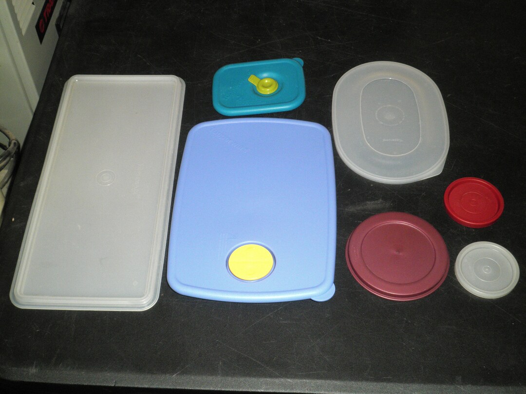 Sélection du couvercle Tupperware - 607, 3382A, 3446A, 296, 7388A ...