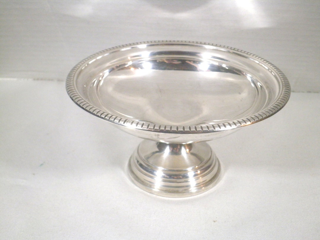 Vintage Revere Silversmiths Sterling Silver Compote Bowl #522 - Etsy