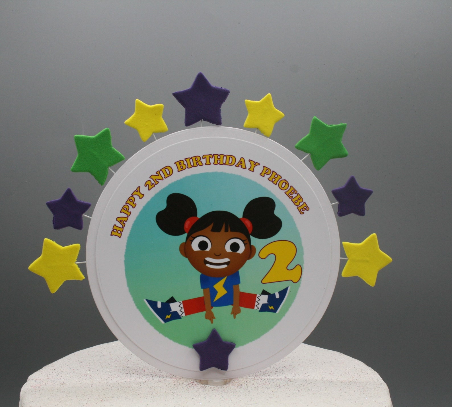 Unofficial CBEEBIES Yakka Dee Any Theme Birthday Cake Topper - Etsy UK