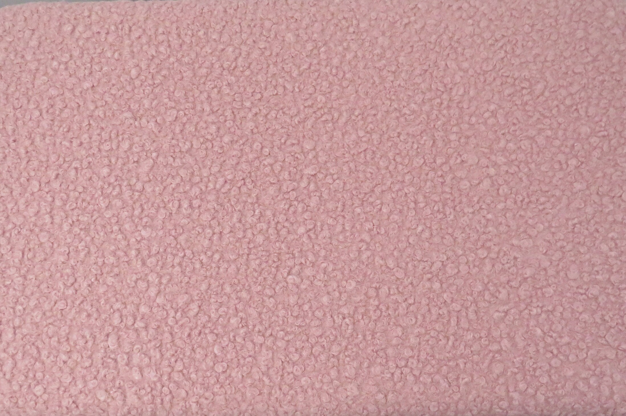 Large Wooden Storage Box With Fabric Upholstered Hinged Lid/seat Boucle ...