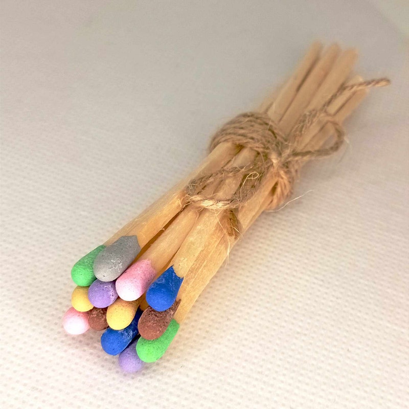Coloured Matches - Etsy UK