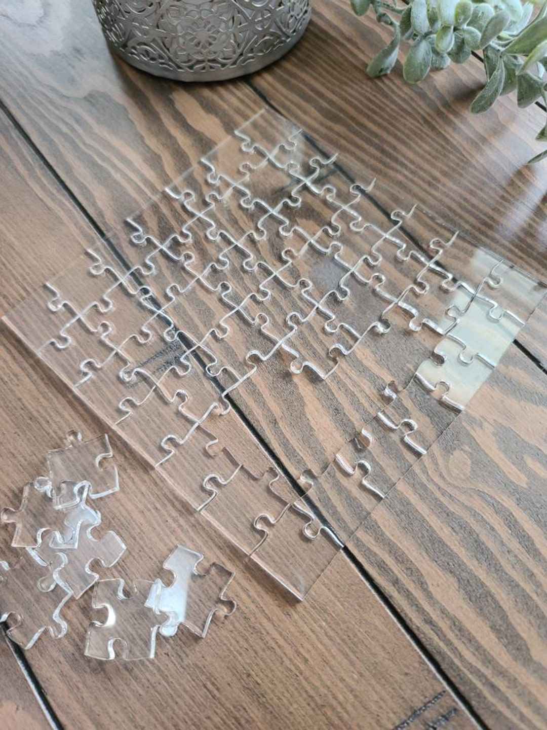 Clear Jigsaw Puzzle Difficult Puzzle Impossible Clear Puzzle - Etsy