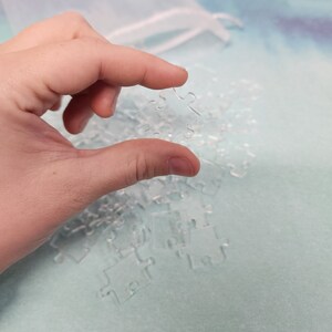Clear Jigsaw Puzzle Difficult Puzzle Impossible Clear Puzzle - Etsy