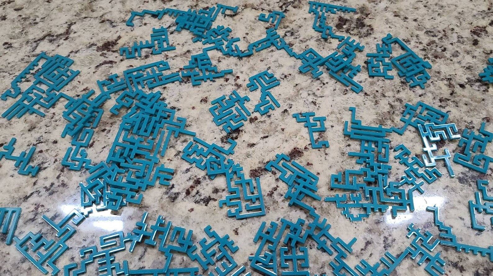 Difficult Fractal Puzzle Hard Jigsaw Puzzle Impossible - Etsy