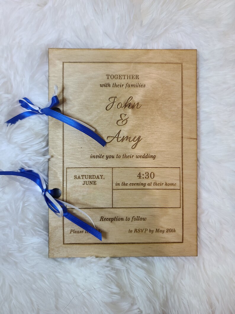 Wedding Gift Custom Card Book Wedding Card Album Bridal | Etsy