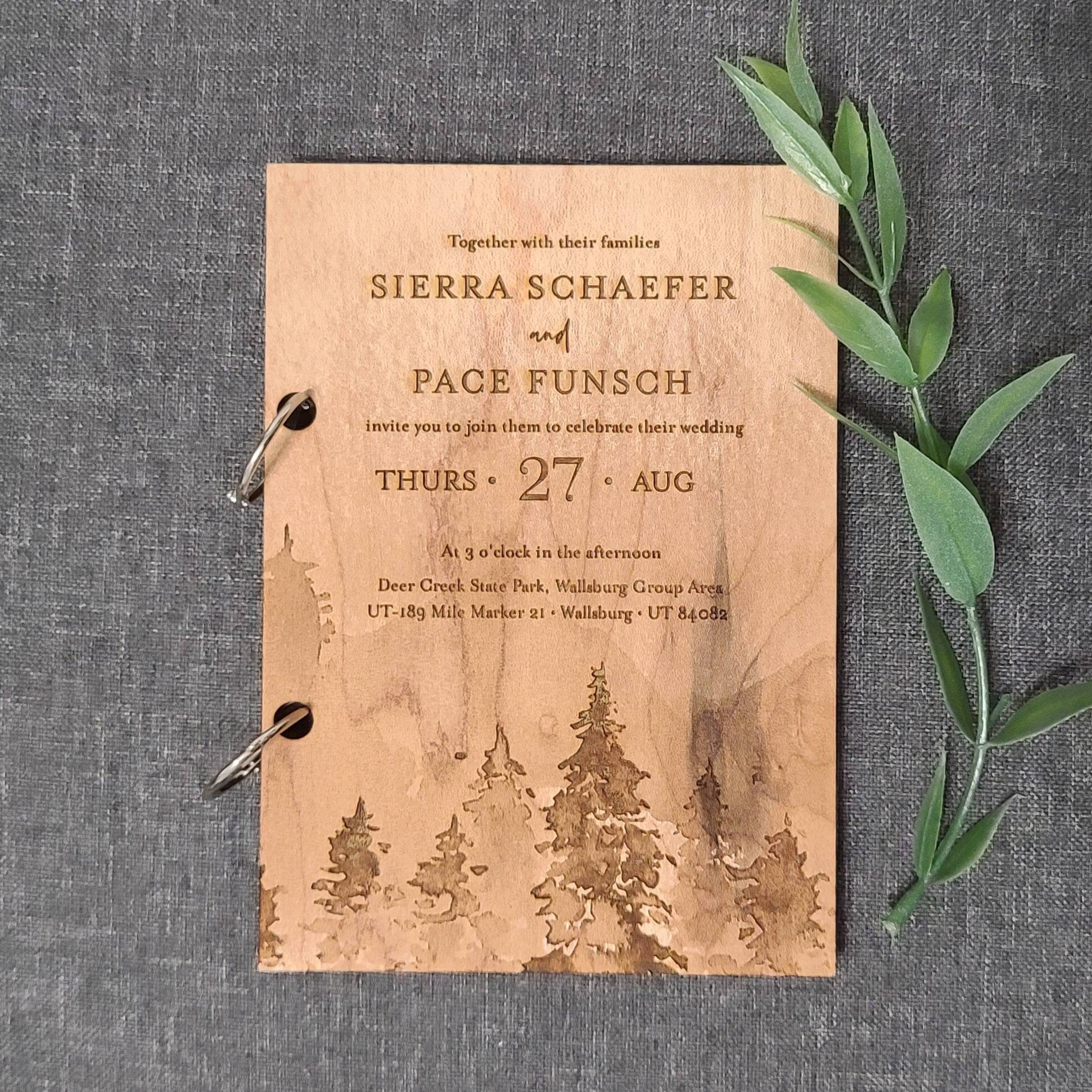 Wedding Gift Custom Card Book Wedding Card Album Bridal | Etsy