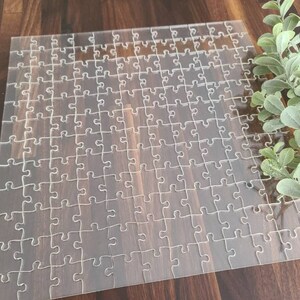Clear Jigsaw Puzzle Difficult Puzzle Impossible Clear Puzzle - Etsy