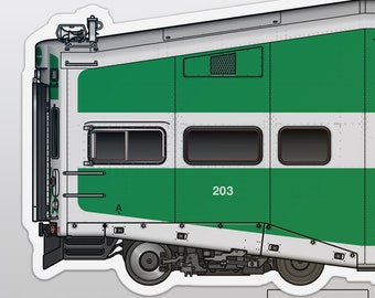 Athearn HO Model Train Cars Featuring 'GO TRANSIT' Toronto, Canada ...