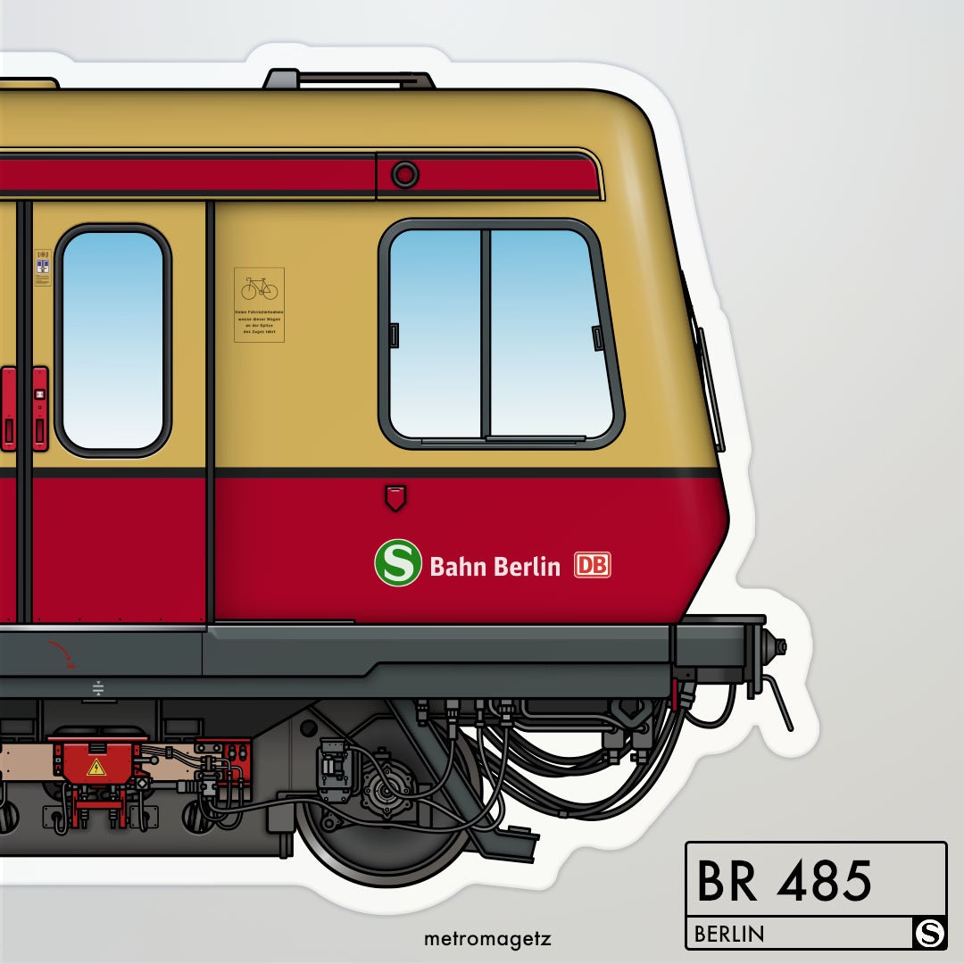 Berlín BR 485 S-bahn Imán - Etsy España