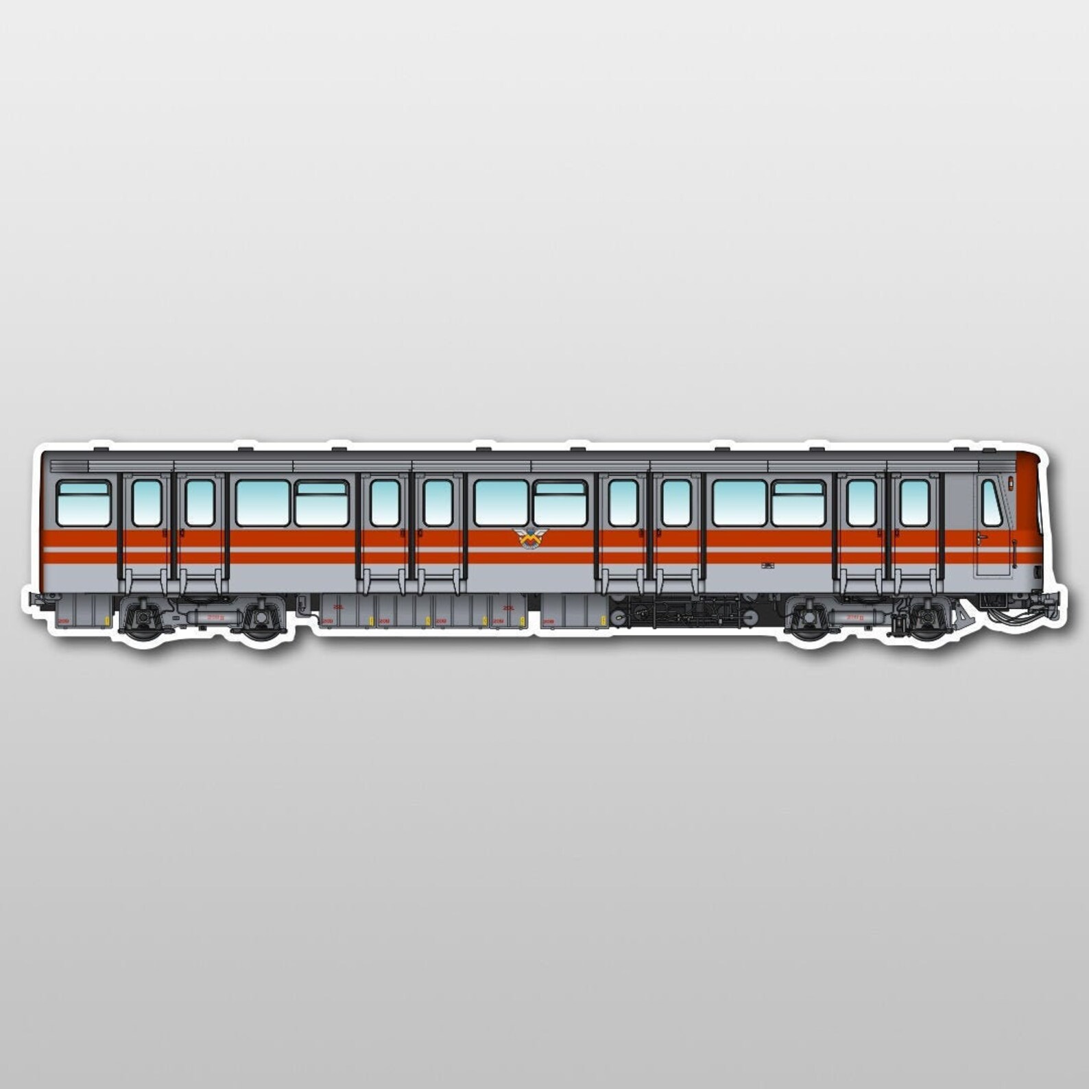 Bucharest Astra IVA Subway Magnet - Etsy