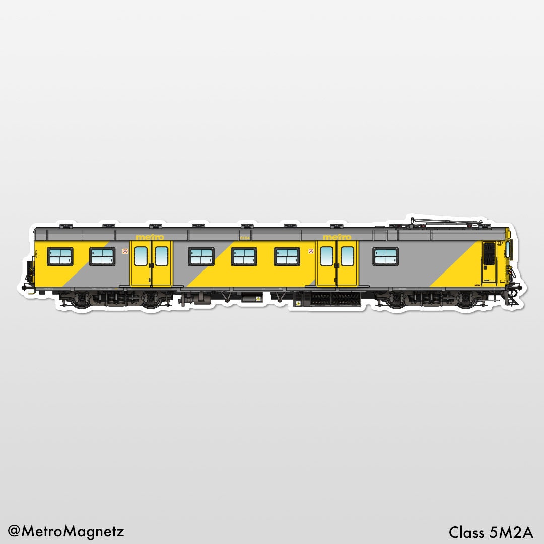 Capetown Class 5M2A Metrorail Magnet | Etsy