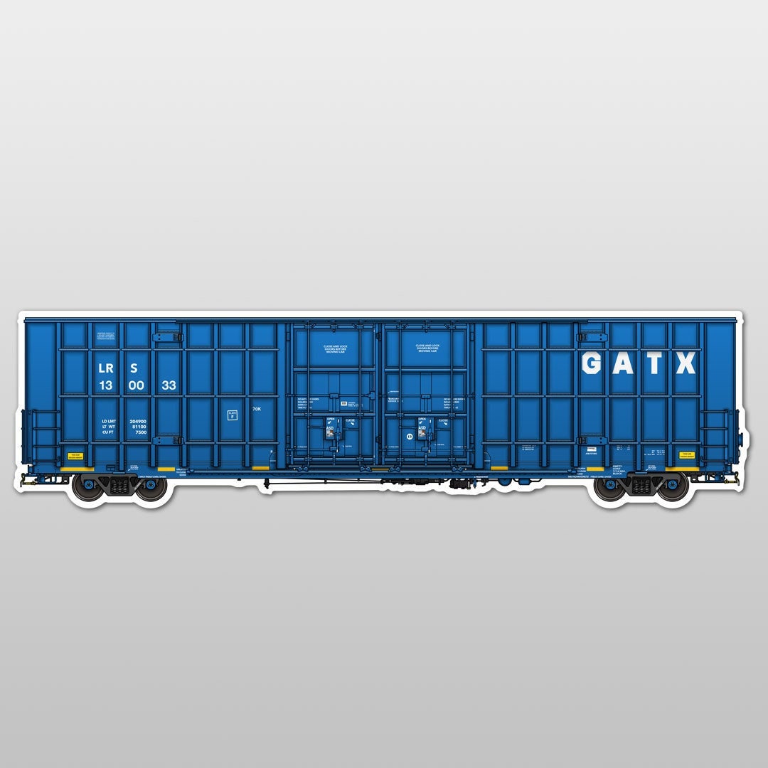 GATX 60ft Boxcar - Etsy