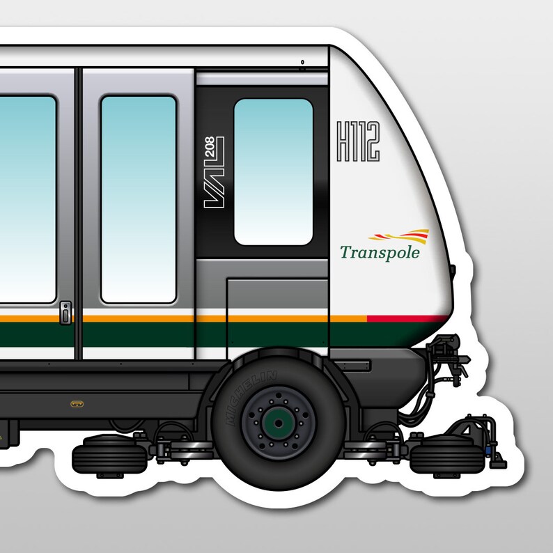 Aimants de métro VAL 208 - Etsy France