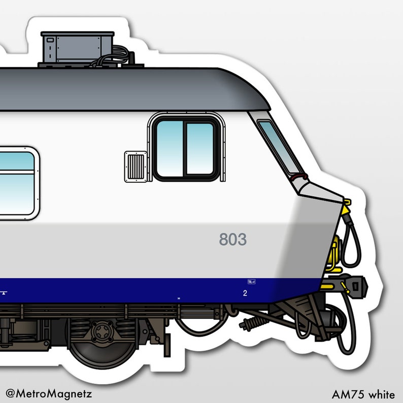 AM75 SNCB Train Magnet - Etsy