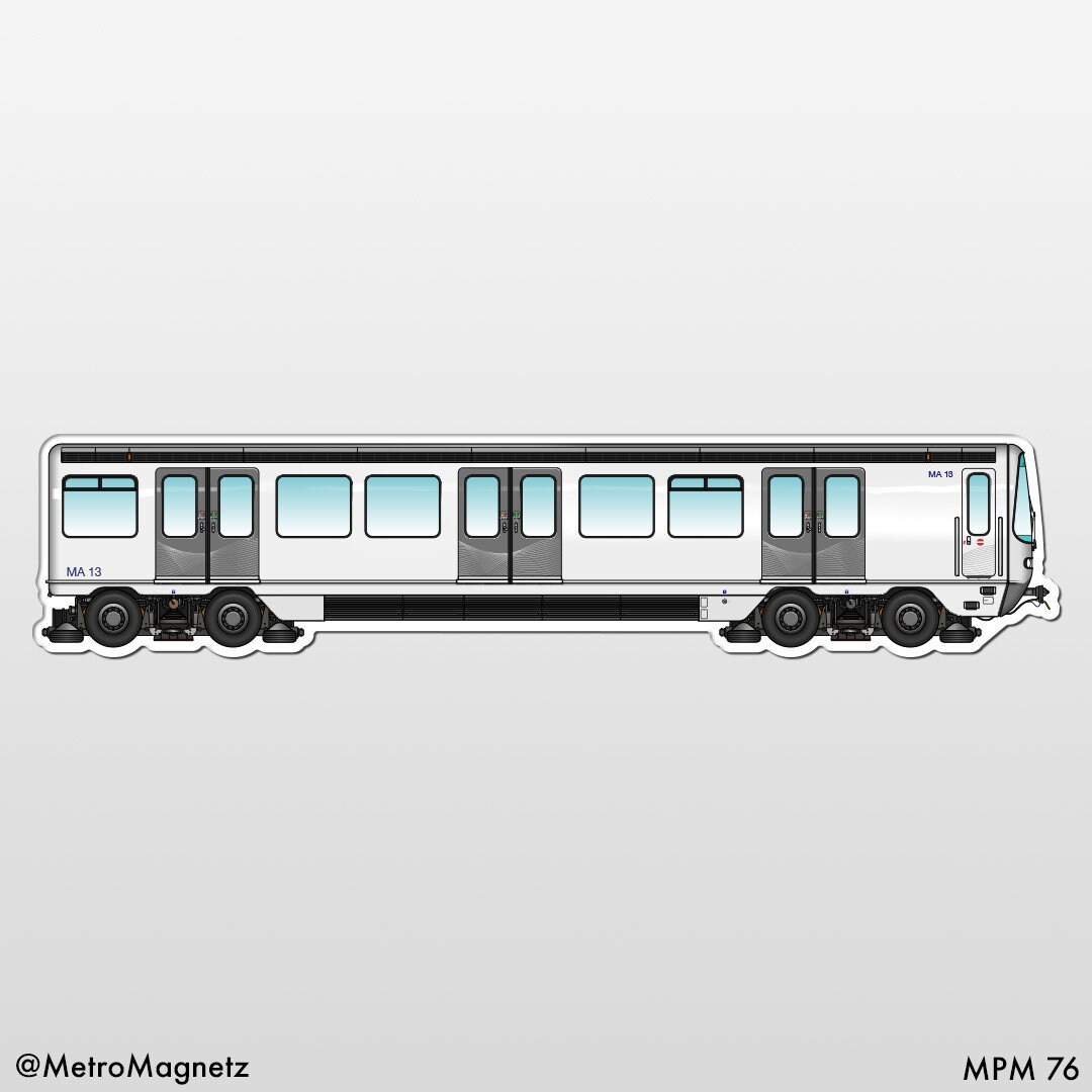 Marseille MPM 76 Metro Magnet - Etsy