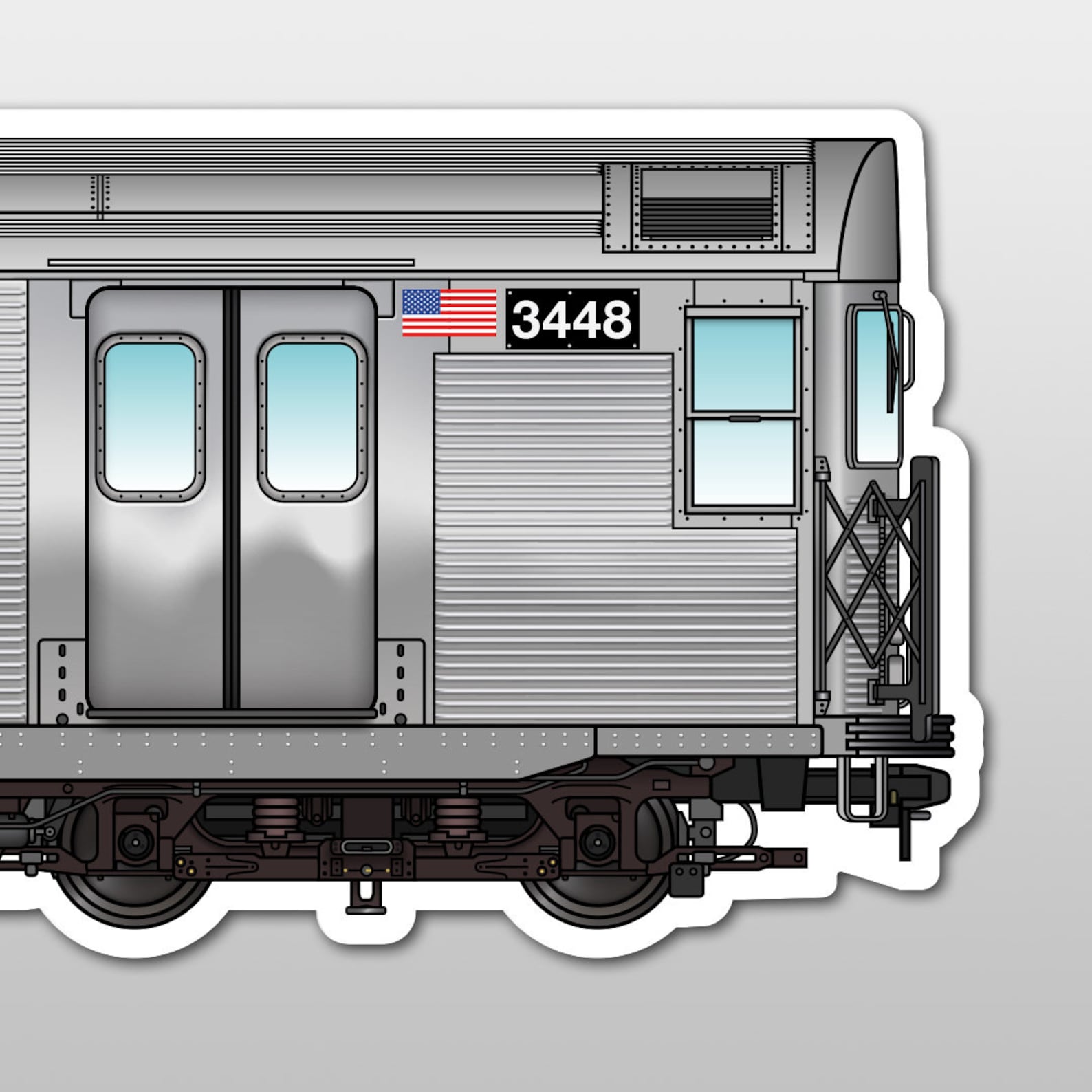 New York Subway Magnet - Etsy