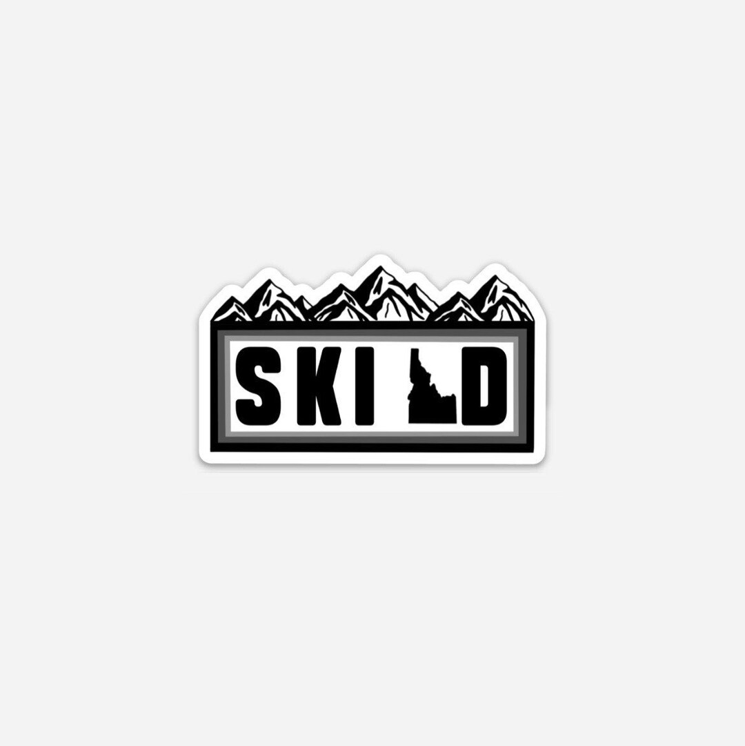 SKI ID Mountain Range - Etsy
