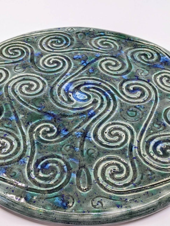 Ceramic Circular Icosa Finger Labyrinth Medieval Cathedral - Etsy